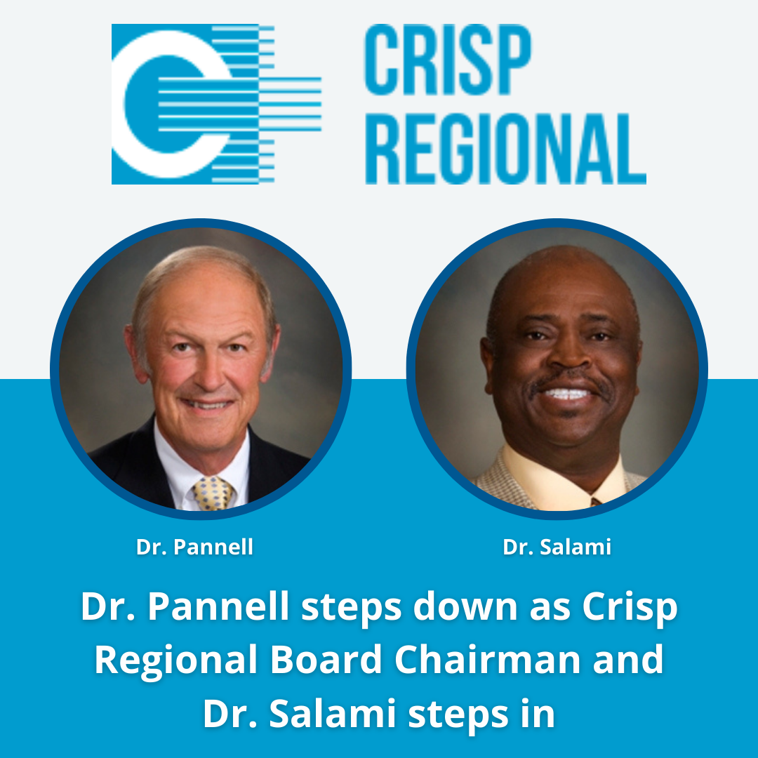 Crisp Regional Hospital transitions board chairman | Cordele Dispatch